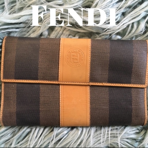 Fendi | Bags | Fendi Roma Billfold Style Wallet | Poshmark